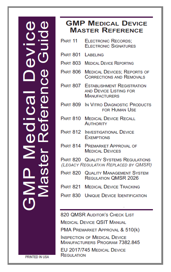 GMP Publications FDA Handbooks at gmppublications.com
